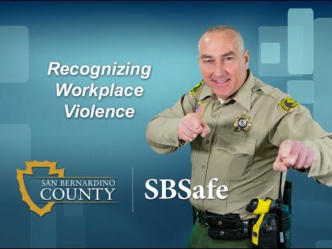 SBSafe 14- Recognizing Workplace Violence
