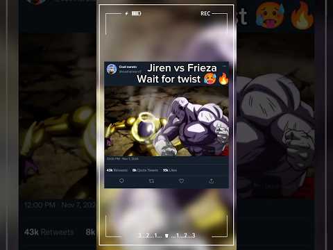 Jiren vs Frieza Wait for twist 🥵🔥 | Jiren Frieza Goku Vegeta Gohan Goten Trunks dbz Dbs cellmax
