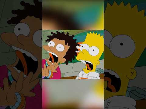 Bart created his own model of shoes🙂😲#thesimpsons #simpsons #funny #movie #shorts