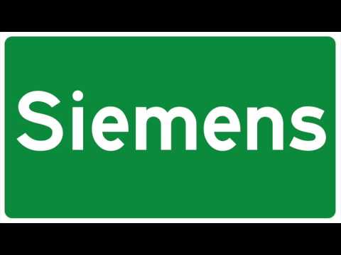 How to Pronounce Siemens In english