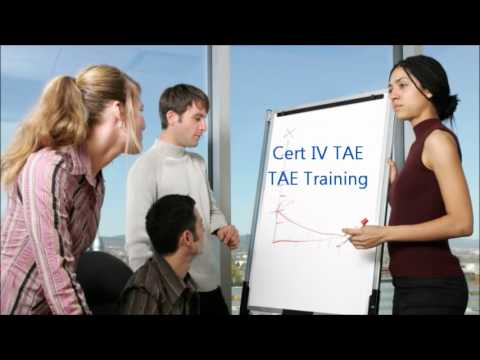 Certificate IV in Training and Assessment