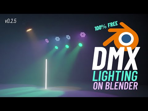 GitHub - luxferator/BlenderDMX: Blender addon to design and render DMX lighting.
