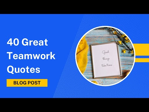 40 Great Teamwork Quotes #shorts