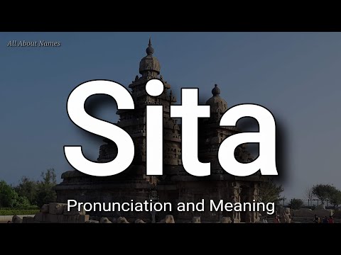 Sita - Pronunciation and Meaning