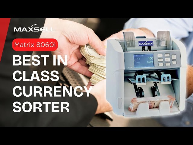 Note Counting Machine - Matrix 8060i Two Pocket Authenticator Cum ...