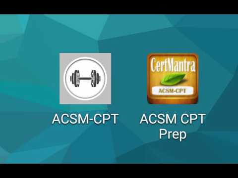 ACSM apps