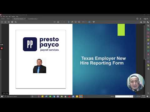 How to fill out Texas Employer New Hire Reporting Form