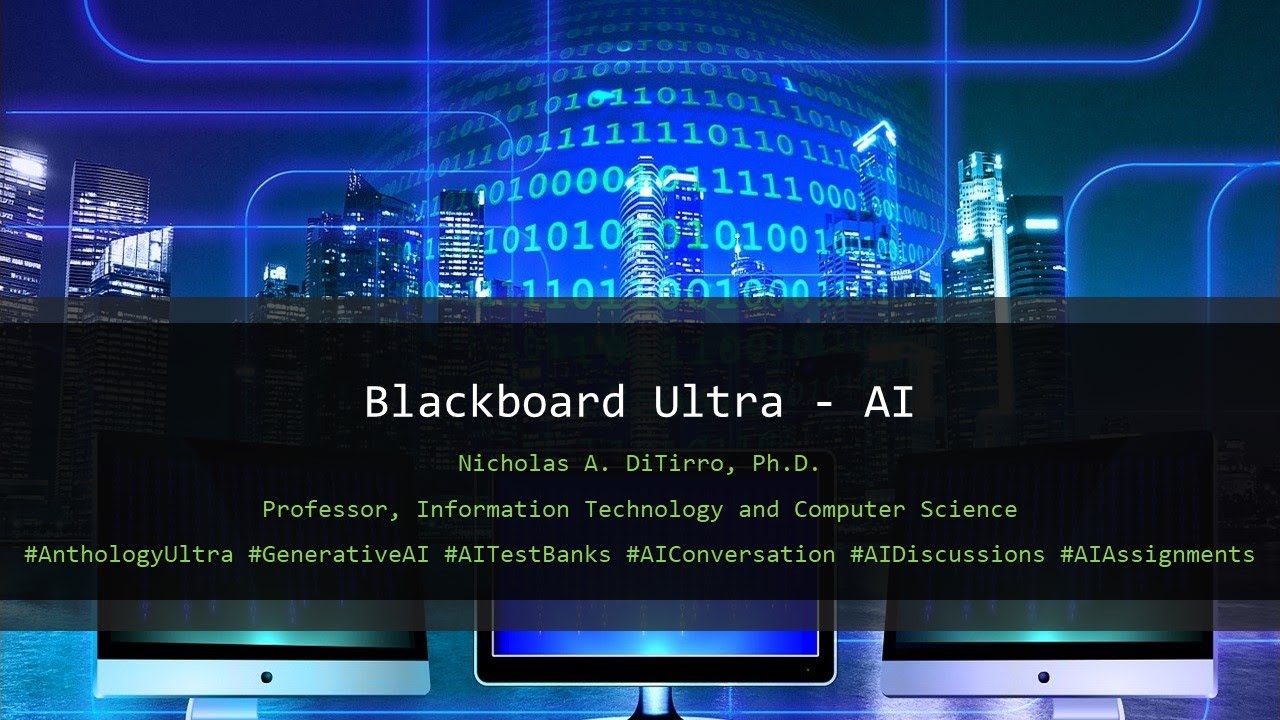 Unlocking the Future of Education with Blackboard Ultra: Generative AI Features Explained!