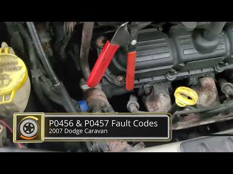 P0456 & P0457 Fault Codes on a 2007 Dodge Caravan