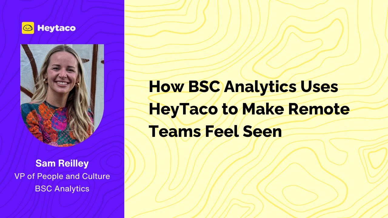 BSC Analytics Keeps Their Remote Team Engaged with Recognition