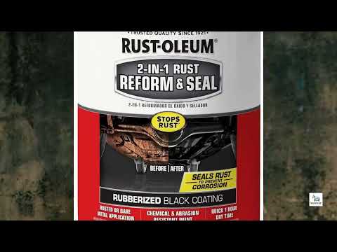 Review - Rust-Oleum 344763 Automotive 2-in-1 Rust Reform & Seal, Quart, Black, 32 Fl Oz (Pack of 1)