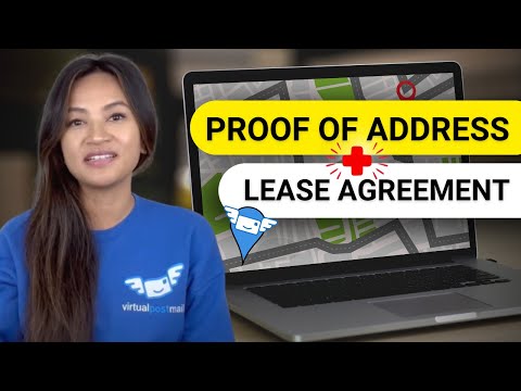 Proof of Address for Your Business: How to Get a U.S. Physical Address + Lease Agreement