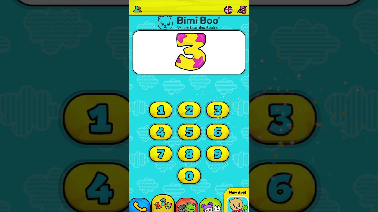 Bimi Boo Teaches Numbers - Easy and Fun! | Bimi Boo Preschool Learning for Kids
