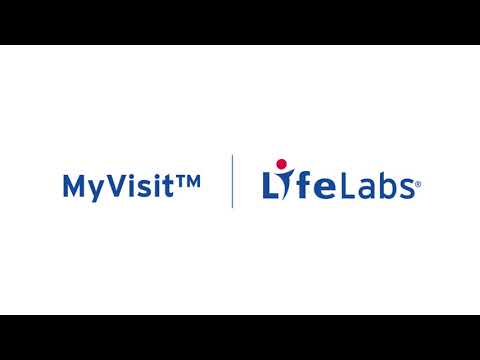 Book your LifeLabs Home Visit through MyVisit today!