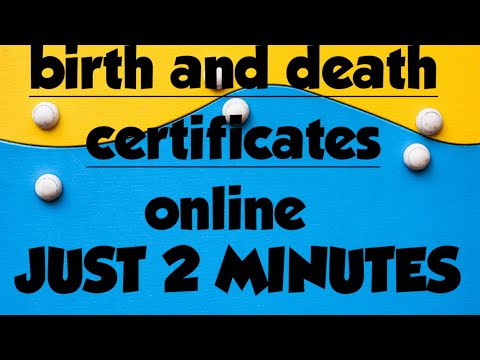 how to get birth certificate online in karnataka | get birth certificate copy online karnataka easy