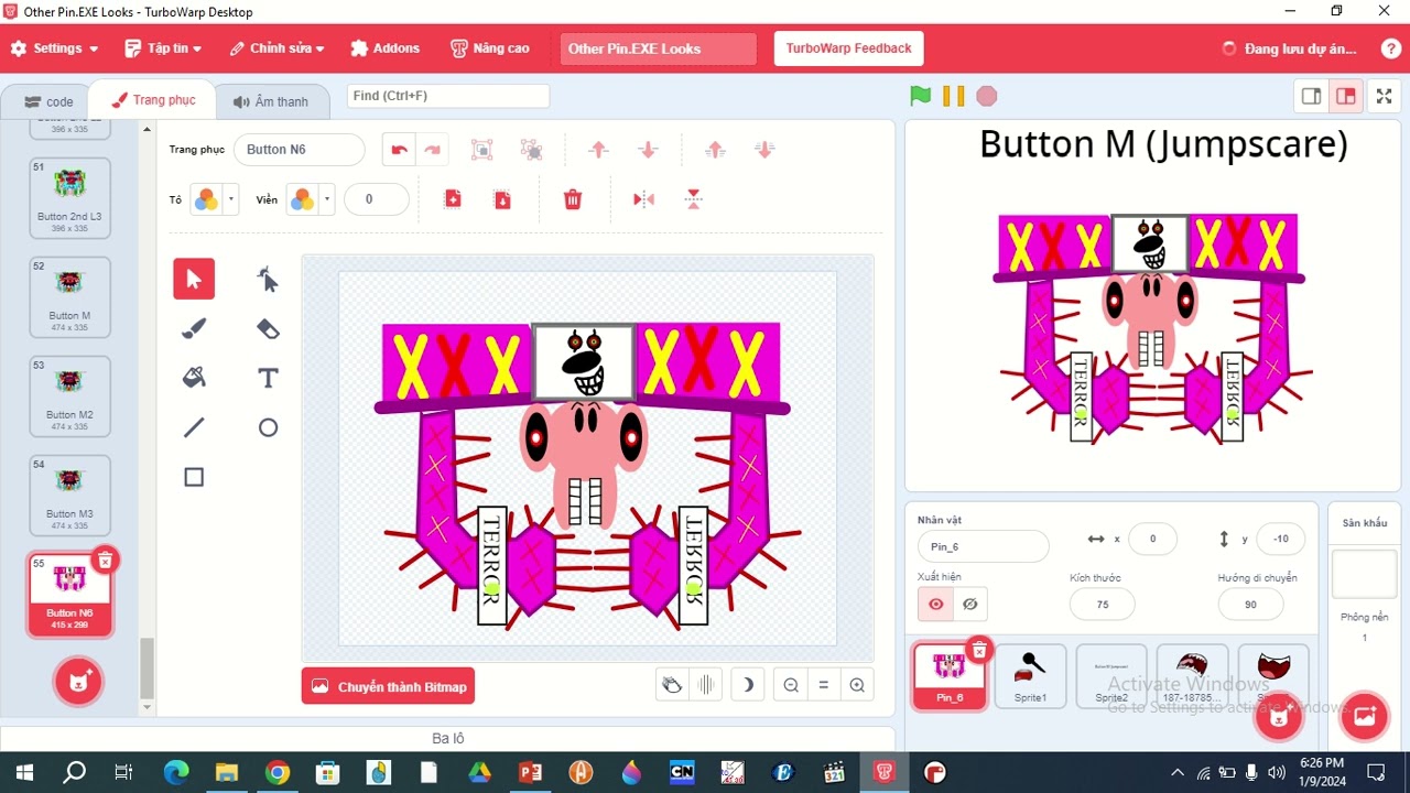 I Made Other Pin EXE Button N!