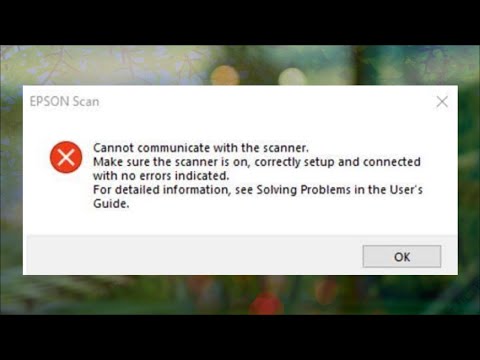 Cannot Communicate With The Scanner Make Sure The Scanner Is On - Fix 2023