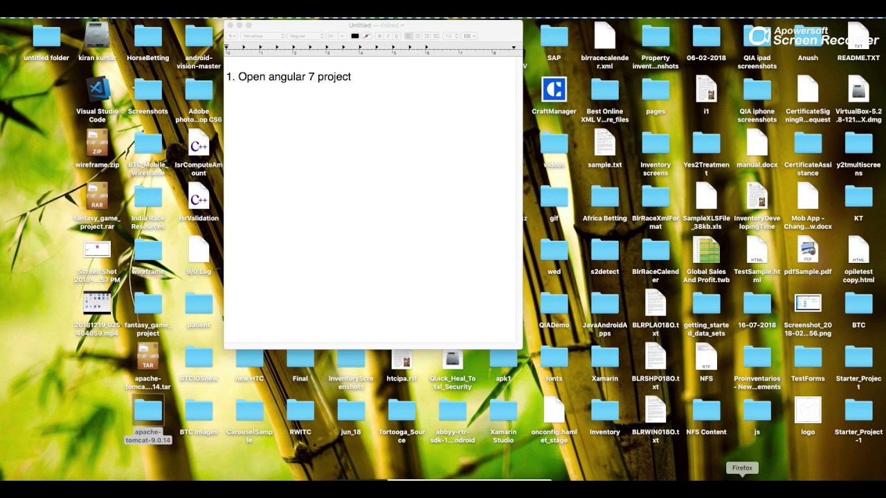 How to run angular 7 app in Tomcat server 9