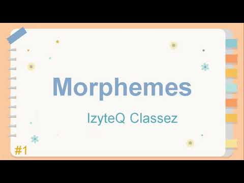 What are Morphemes?