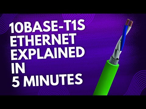 10BASE-T1S Ethernet Explained in 5 Minutes for Beginners