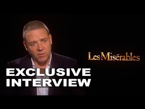 Les Miserables: Russell Crowe "Javert" Exclusive Interview | ScreenSlam