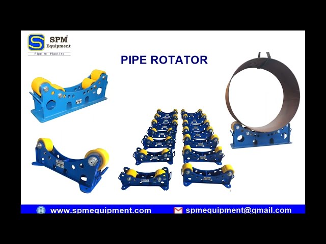 Pipeline Pipe Rollers - Cone Type PU Coated Pipe Roller Exporter from ...