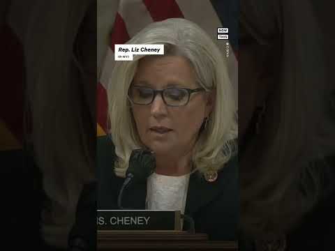 Trump Tried to Contact a Jan 6 Committee Witness, Rep Cheney Says