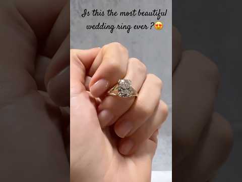 "Is This the Most Beautiful Wedding Ring Ever? 😍💎”#trending #shorts