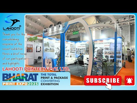 BHARAT PRINT EXPO 2025 | LAHOOTI PRINTECH PVT LTD | BANAGALORE, INDIA