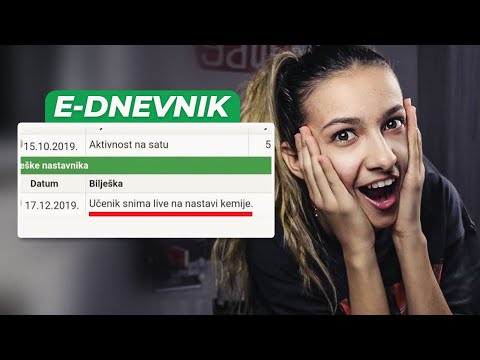 E-DNEVNIK PROVALE *reakcija*