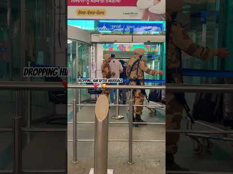 #veere #chandrabrar #viralvideo #travel #amritsar #airport #emotional #surprise #2024 #2025 #brother