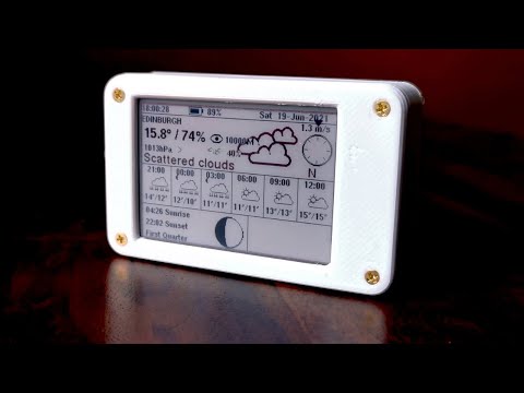 GitHub - atomic14/ESP32-E-Paper-Weather: ESP32 E-Paper Weather Display using the LILYGO® TTGO ...