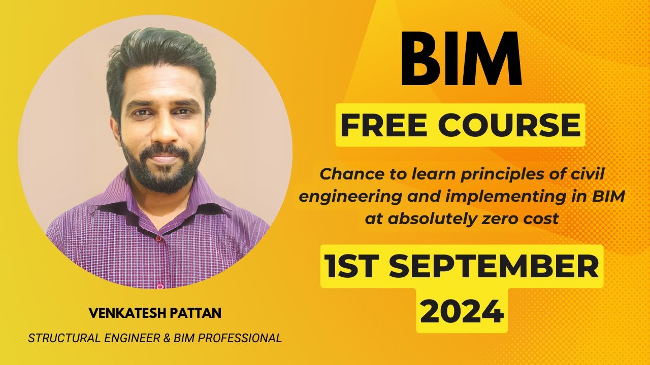 Free course on Building information modelling | BIM | Structural design | Architectural Planning