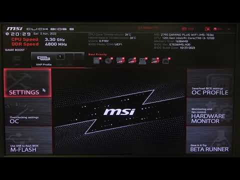 How To Enable & Disable Resume S3,S4,S5 By PS2 Keyboard On MSI Z790 Series Motherboard