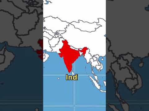 Guess The Asian Countries on the Map | Geography Test Quiz ! #shorts #short #asia