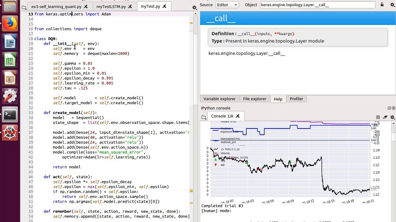 Tutorial: Deep Reinforcement Learning For Algorithmic Trading in Python