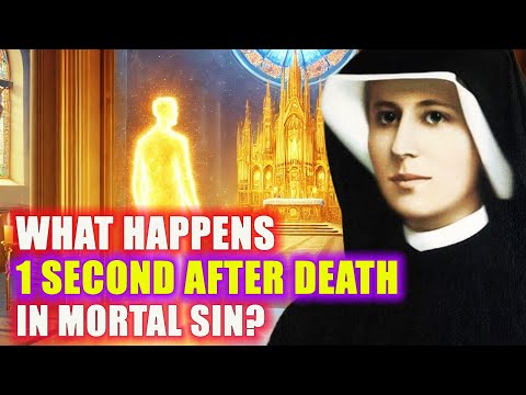 What Happens 1 Second After Death in Mortal Sin? (Most Catholics Never Hear This) | Saint Faustina