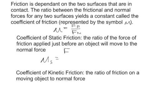 Friction