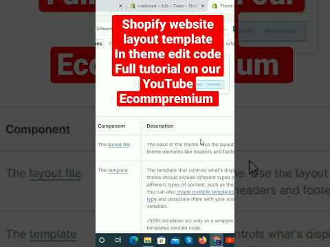 Shopify Layouts | How to make custom Shopify page layout templates, sections, and themes 2023