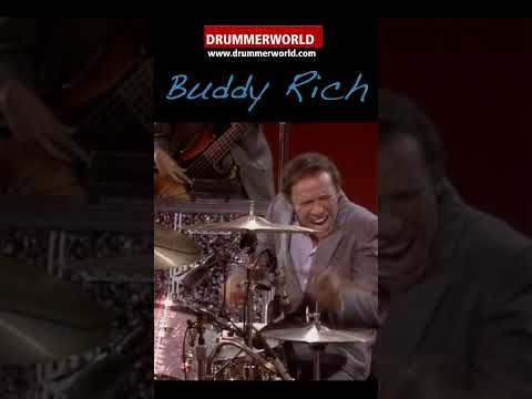 Buddy Rich: Short Drum Solo - #buddyrich #drumsolo #drummerworld