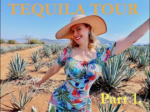Danesa on a wild Tequila Tour! Visiting a distillery in the Mexican desert.