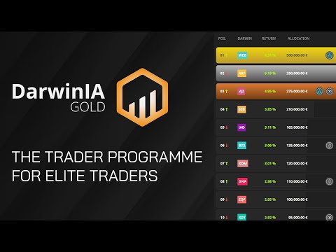 The Trader Programme for Elite Traders - DarwinIA Gold