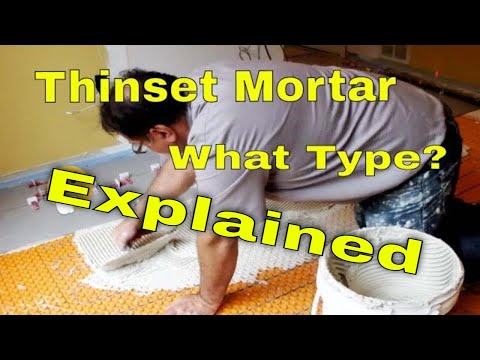 Thinset explained. What you need to know