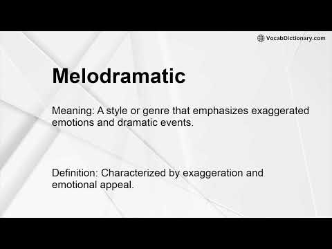 Melodramatic Meaning