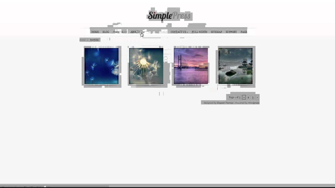 Simple Press Wordpress Theme Review