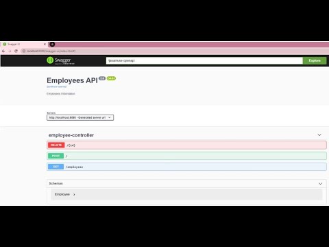 Spring Boot + Swagger 3 (OpenAPI 3) Hello World Example