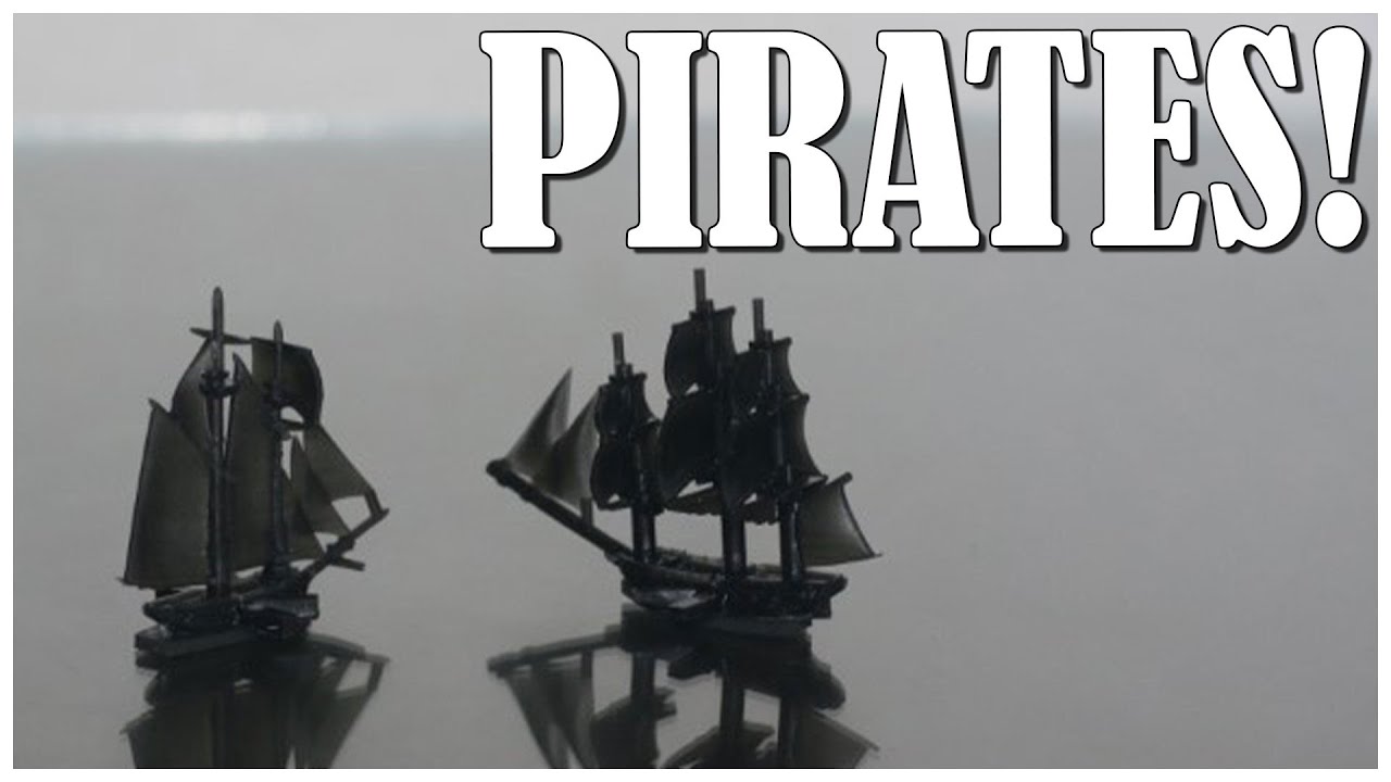 Pirates! The Devil & The Deep | Wargame Unboxing | Command Post Games | Miniatures Naval Combat Game