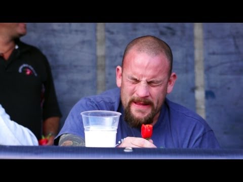 Chili Eating Contest | Upton Cheyney Chilli Festival | 2013