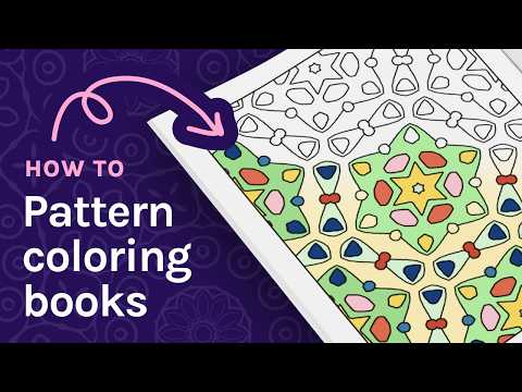 How to Create and Sell Coloring Books Using Pattern Design Software ...