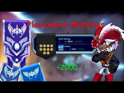 Placement Matches In Brawlhalla.